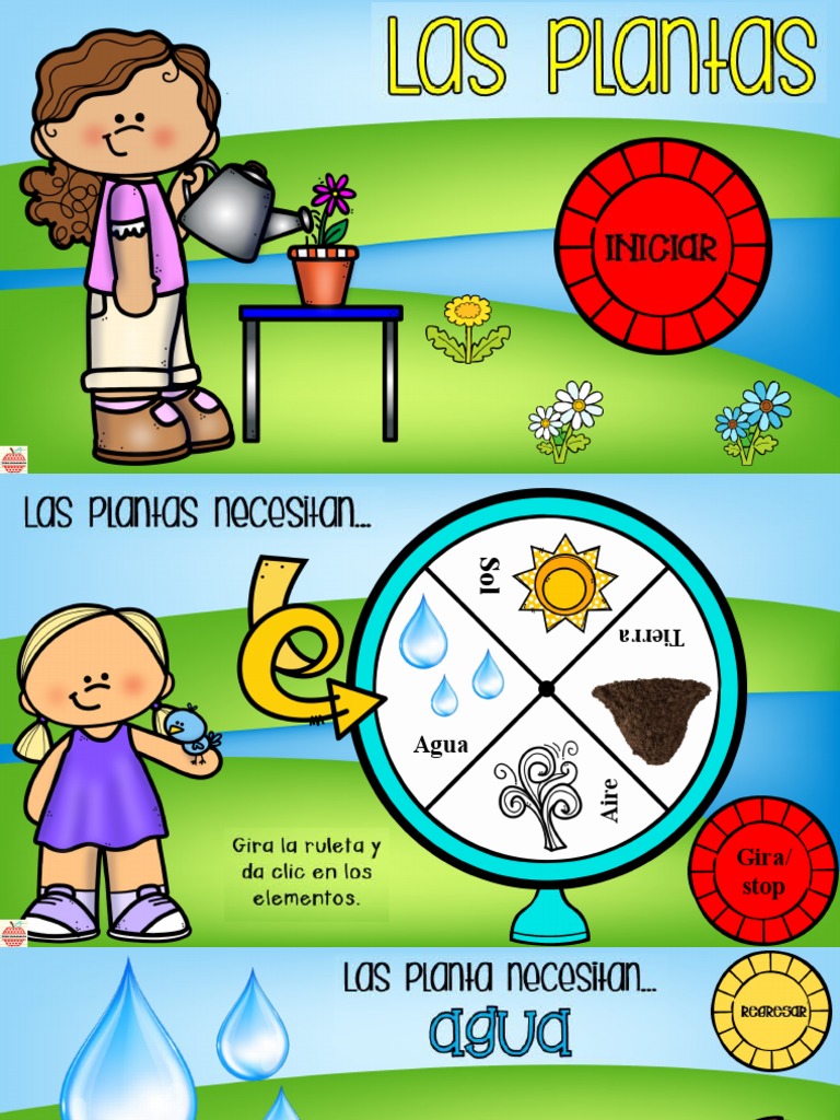 Ruleta Interactiva Las Plantas | PDF