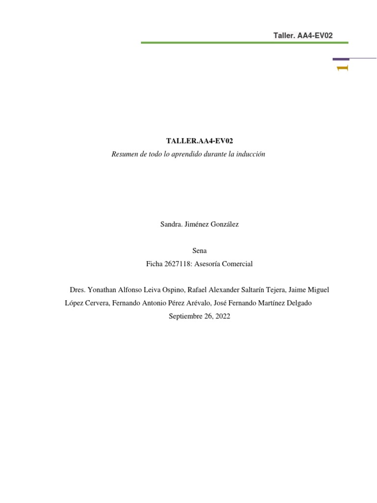 Taller AA4-EV02 | PDF