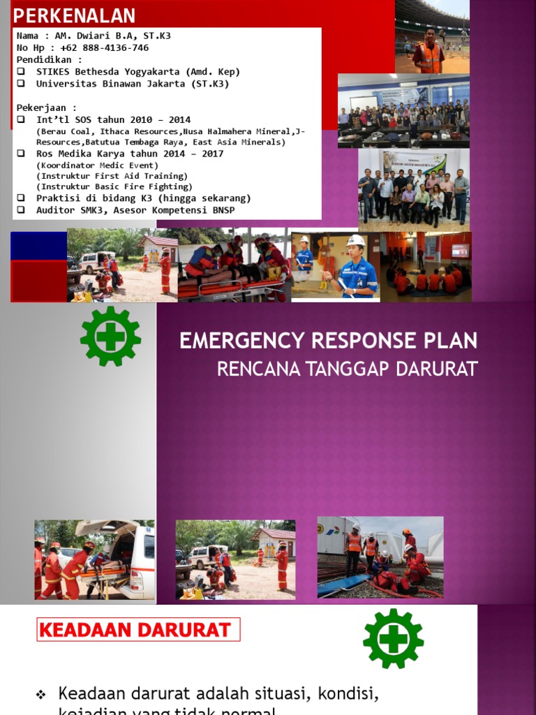 Emergency Response Plan | PDF