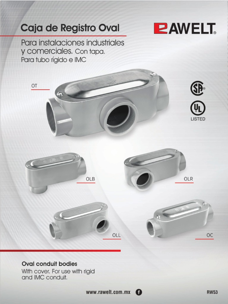 Condulets Modelos Rawelt 3 - 4 y Otros | PDF | Rieles | Ingeniería de ...