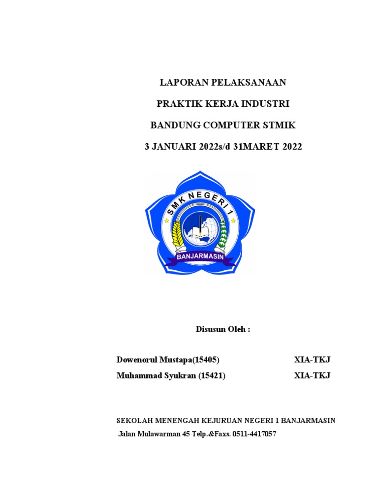LAPORAN MAGANG BANDUNG COMPUTER STMIK (Repaired) | PDF