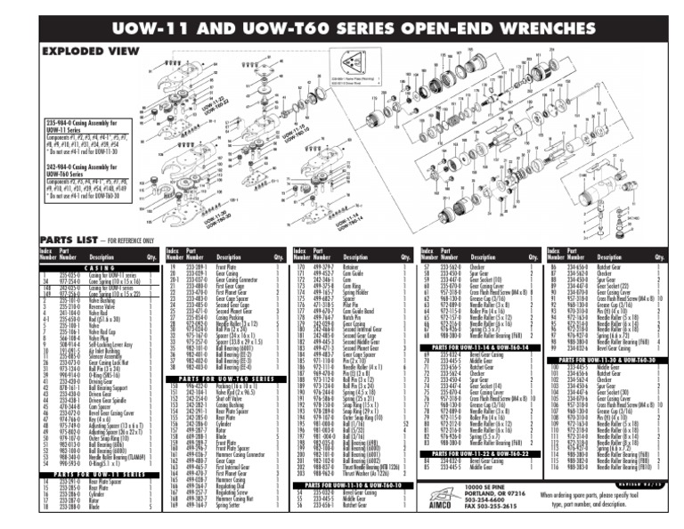 UOW-11 - UOW-T60 (1) Apretatuercas | PDF | Mechanical Engineering | Machines