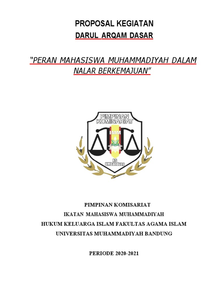 Proposal DAD | PDF | Karier & Perkembangan