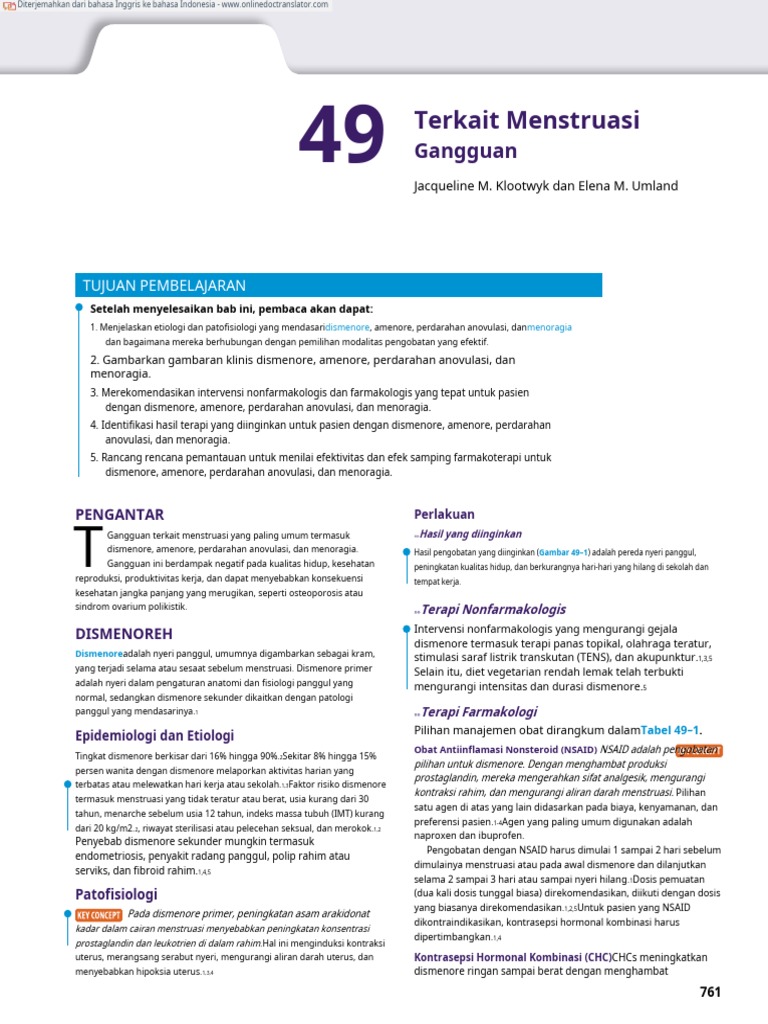 Panduan Lengkap Gangguan Menstruasi | PDF | Pengembangan Diri