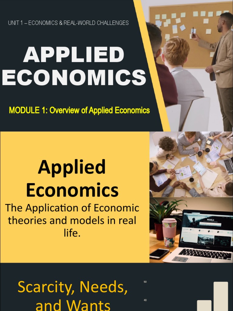 Module 1 Overview of Applied Economics | PDF | Microeconomics | Economics