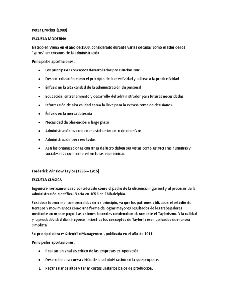 Peter Drucker | PDF | Ciencias económicas | Business