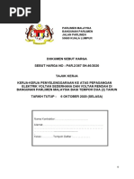 Borang Pergerakan EPerolehan PEMENUHAN KONTARAK | PDF