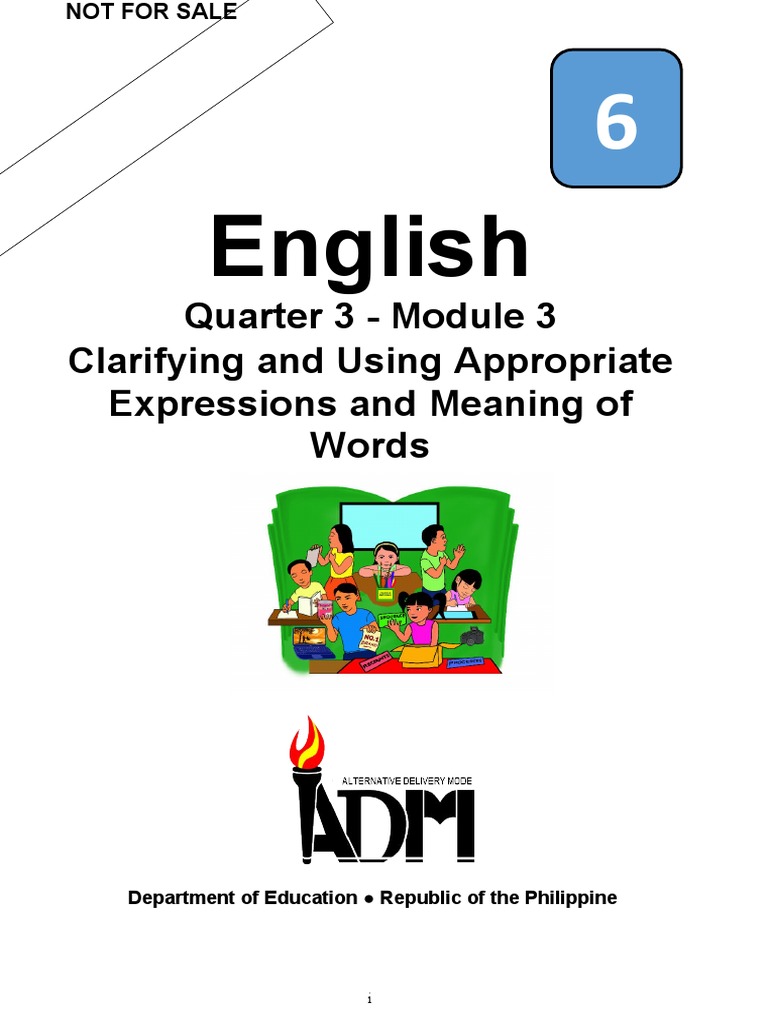 English6 Q3 M3 L5-L6-FINAL | PDF | Online And Offline | Dictionary