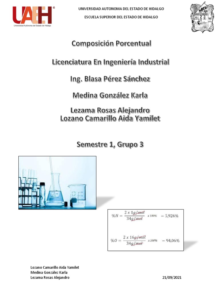 Act - 1composición - Porcentual - Apellido Paterno - Nombre | PDF ...