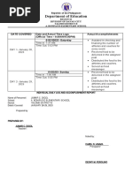 Annex B. NSED Monitoring & Reporting Template | PDF | Emergency ...
