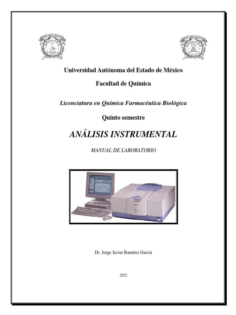 Manual Analisis Instrumental | PDF | Valoración | Química