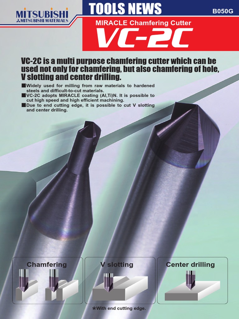 Chamfer VC-2C | PDF | Steel | Transition Metals