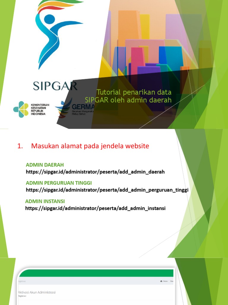 2 Panel 2 - 3 - Yudi Adnan - Tutorial Penarikan Data SIPGAR | PDF