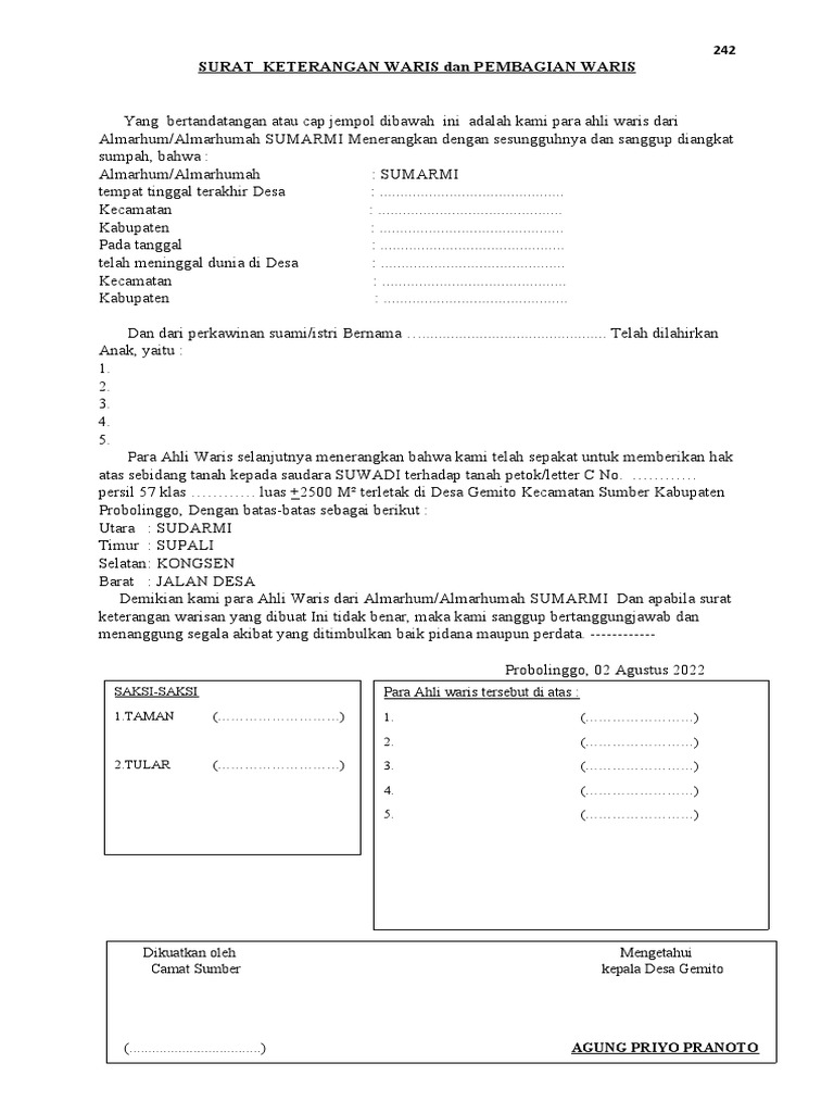 SURAT Polindes | PDF | Griya & Taman