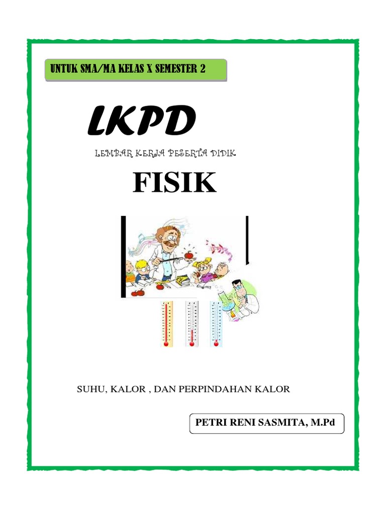 Lkpd Suhu Dan Kalor Pdf Pdf