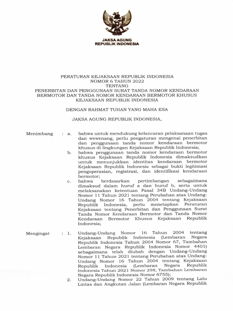 Perja 6 TTG TNKB | PDF