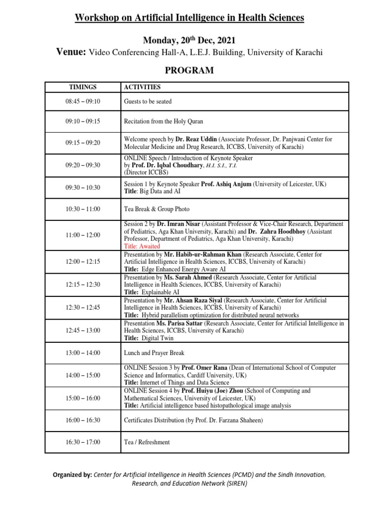 Program-Registration Form | PDF | Artificial Intelligence ...