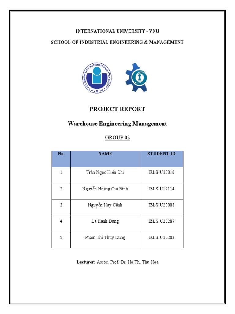 WEM Report Group-2 | PDF | Warehouse | Forklift