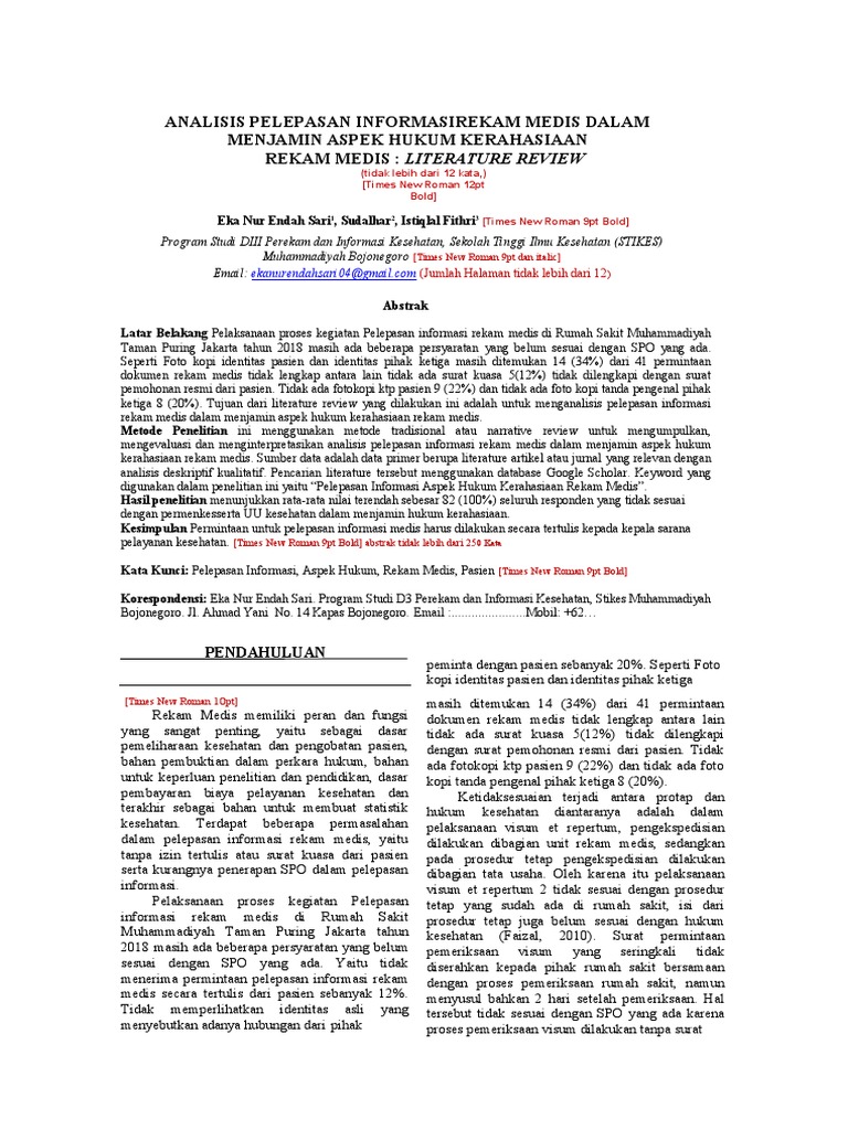 CONTOH TEMPLATE JURNAL LITERATUR REVIEW (1)-converted | PDF