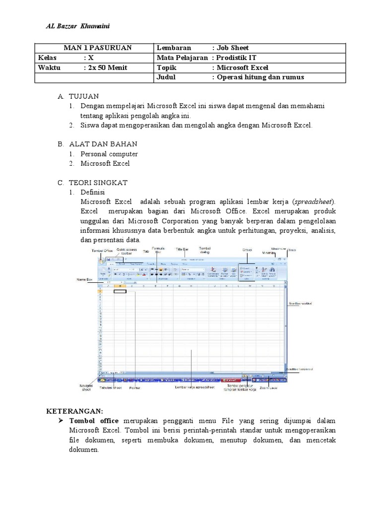 Microsoft Excel untuk Pengolahan dan Analisis Data | PDF