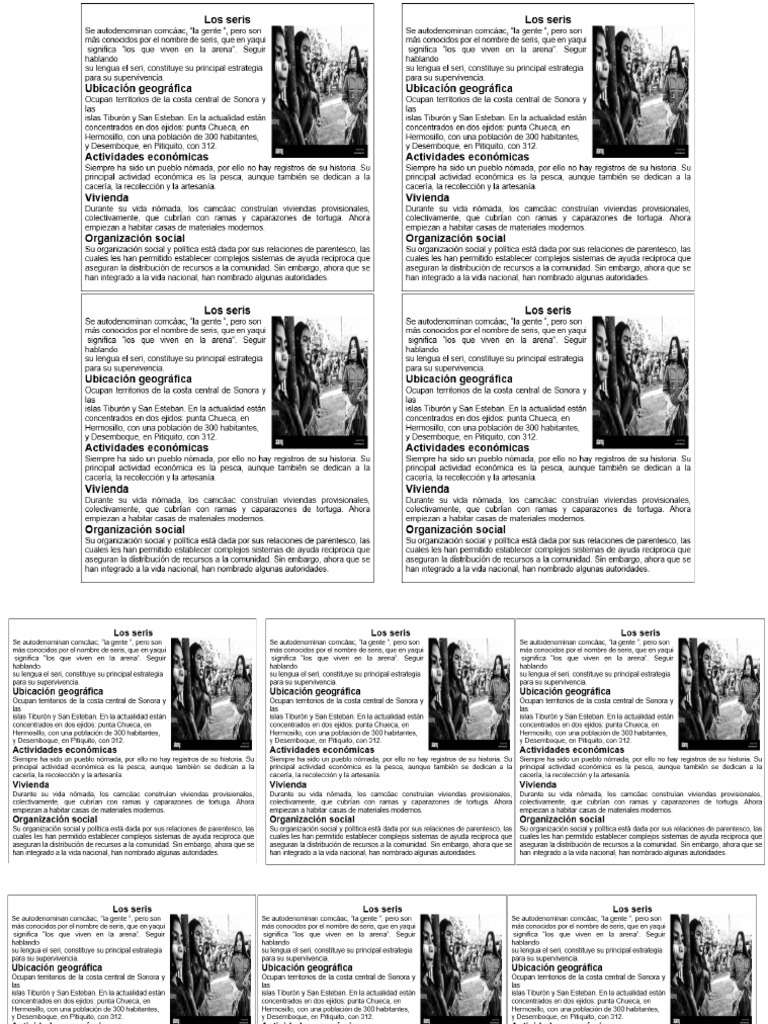 Monografia Los Seris | PDF