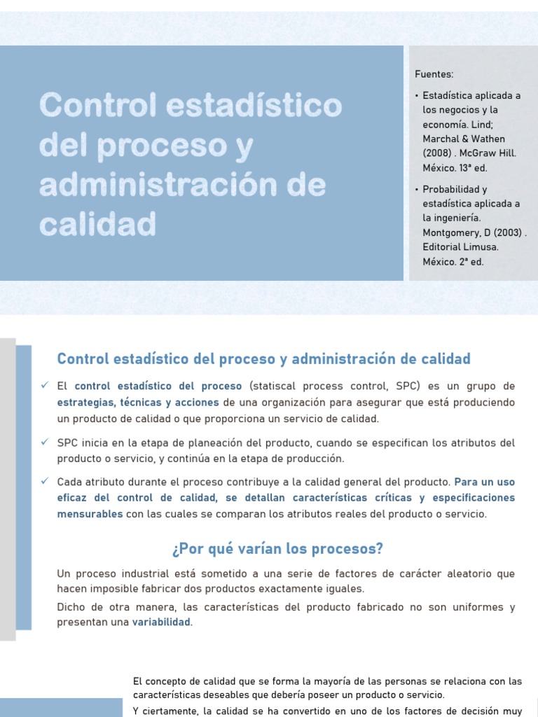 Clase - Control Estadístico 2C 2022 | PDF | Informática | Tecnología
