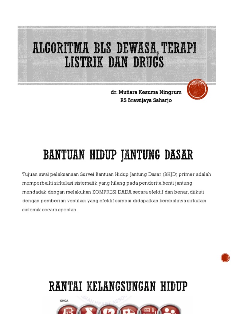 Materi Acls Brawijaya - Dr. Mutiara | PDF