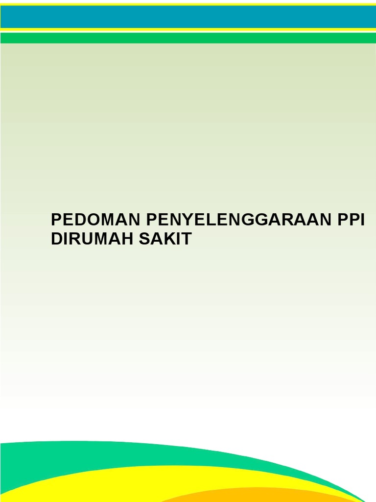 Pedoman PPI RS Anna Medika | PDF