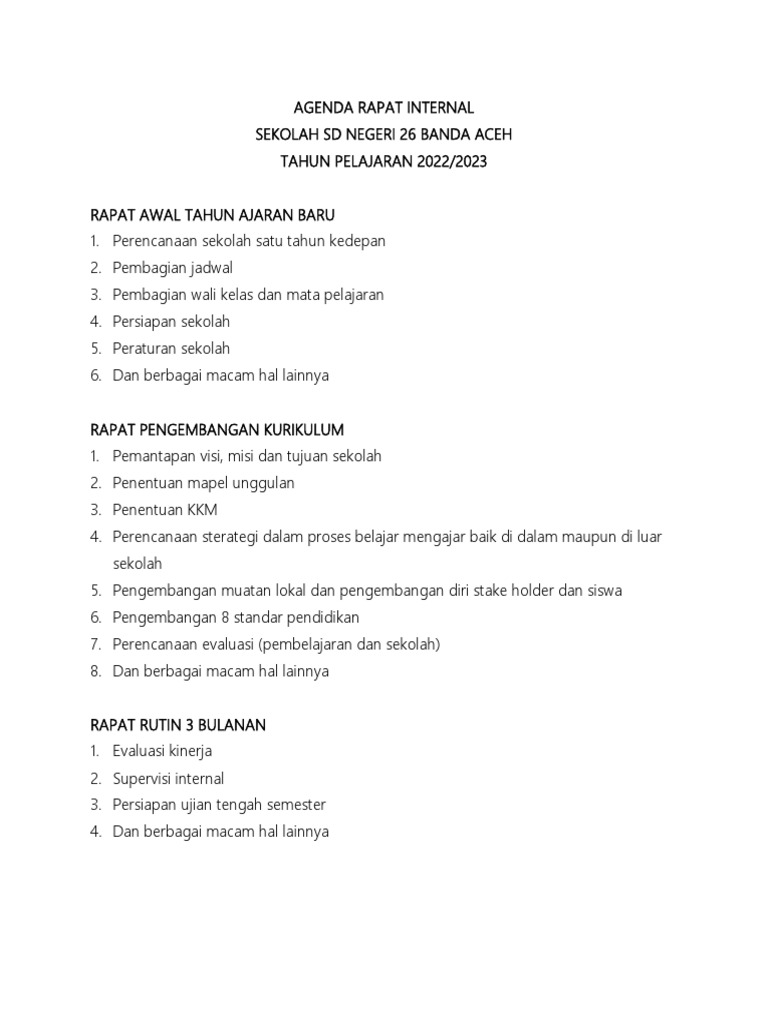 Dokumen Kerjasama Sekolah Atau Madrasah Dengan Orang Tua Siswa Dengan ...