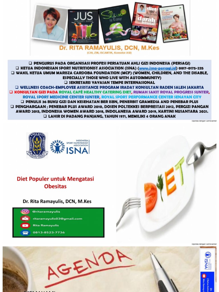 Diet Populer Untuk Mengatasi Obesitas | PDF