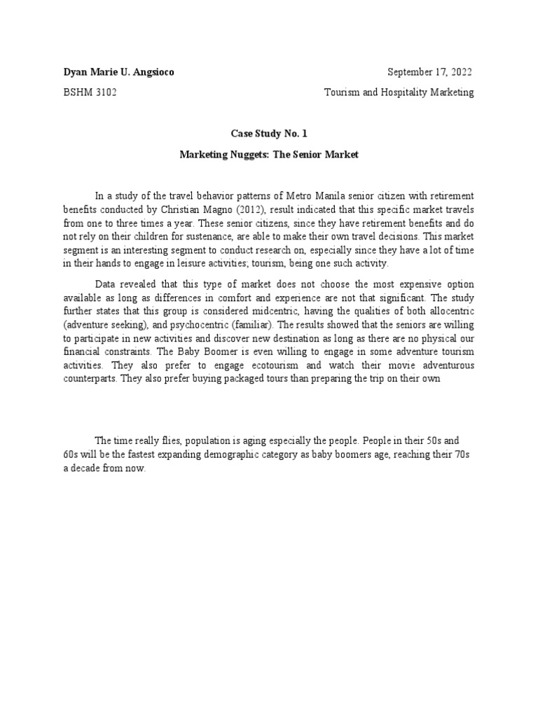 Case Study No.1 | PDF