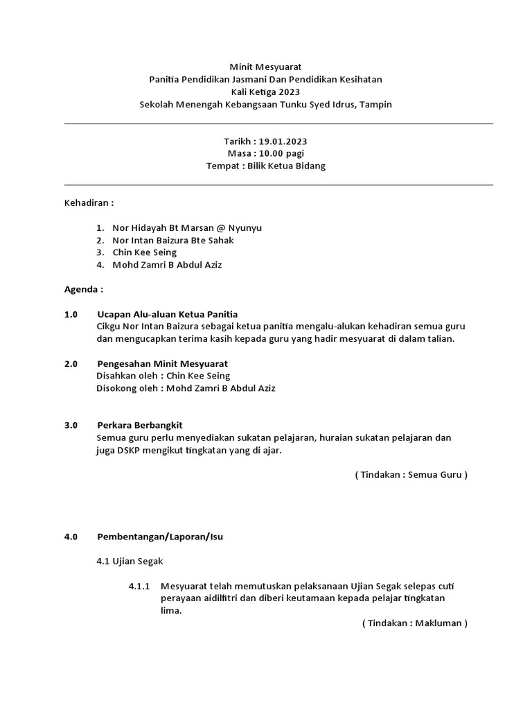 pjpk minit mesy | PDF