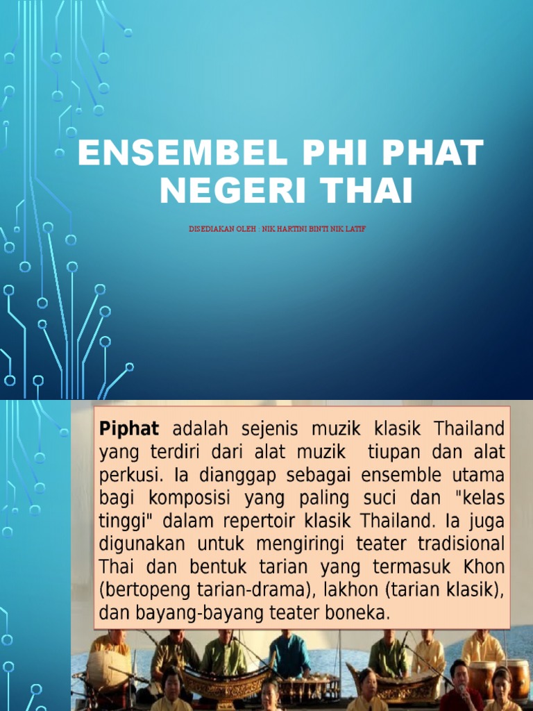 Ensembel Muzik PhiPhat 2020 | PDF