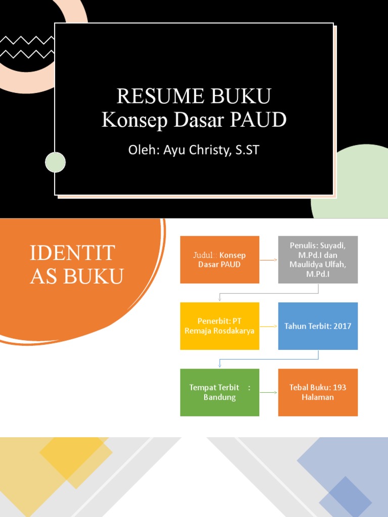 Resume Buku "Konsep Dasar PAUD" | PDF