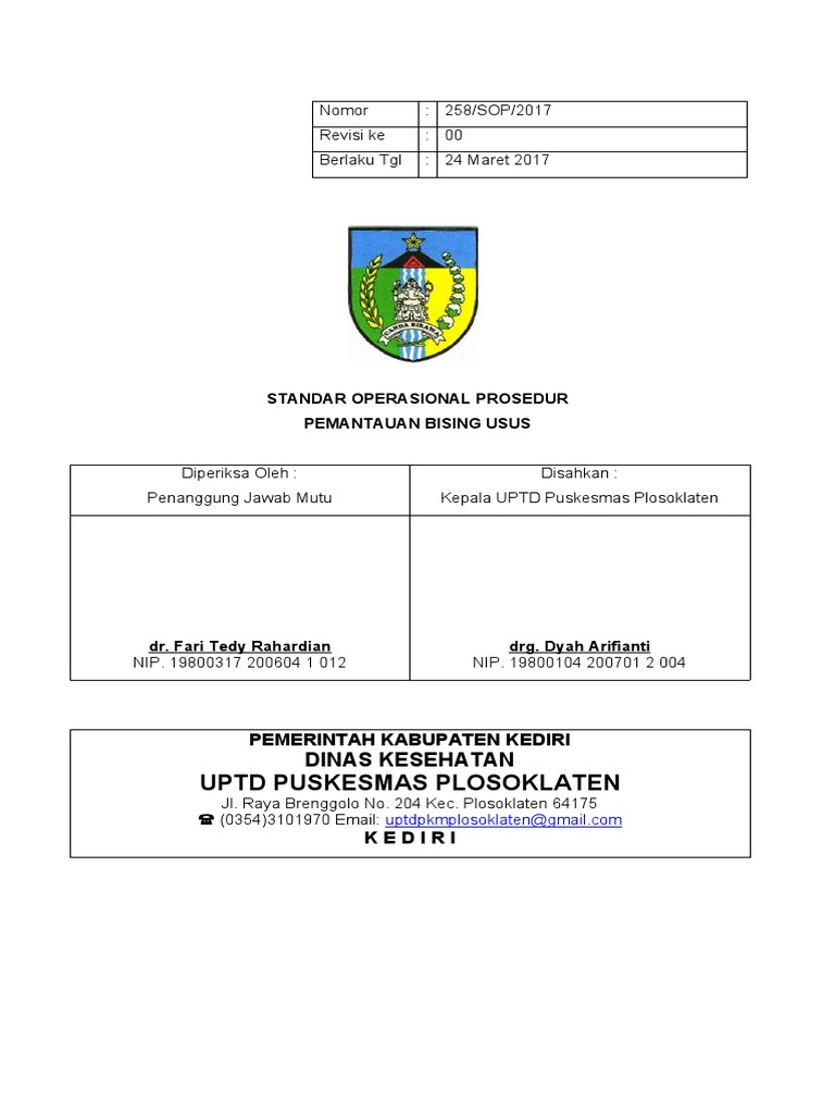 Sop Pemantauan Bising Usus | PDF
