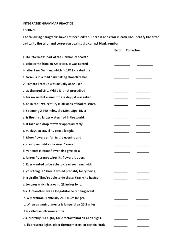 Integrated Grammar Practice - Class X - Revision | PDF | Atmosphere Of Earth