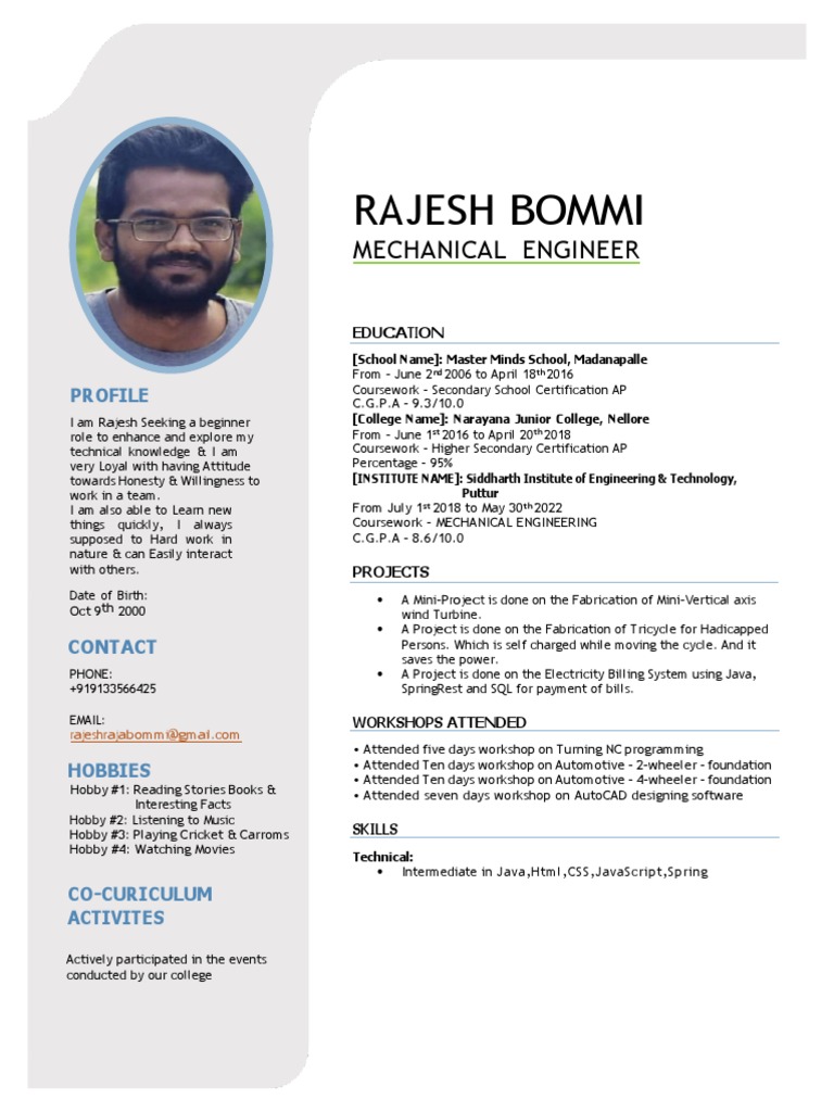 Rajesh 1 | PDF