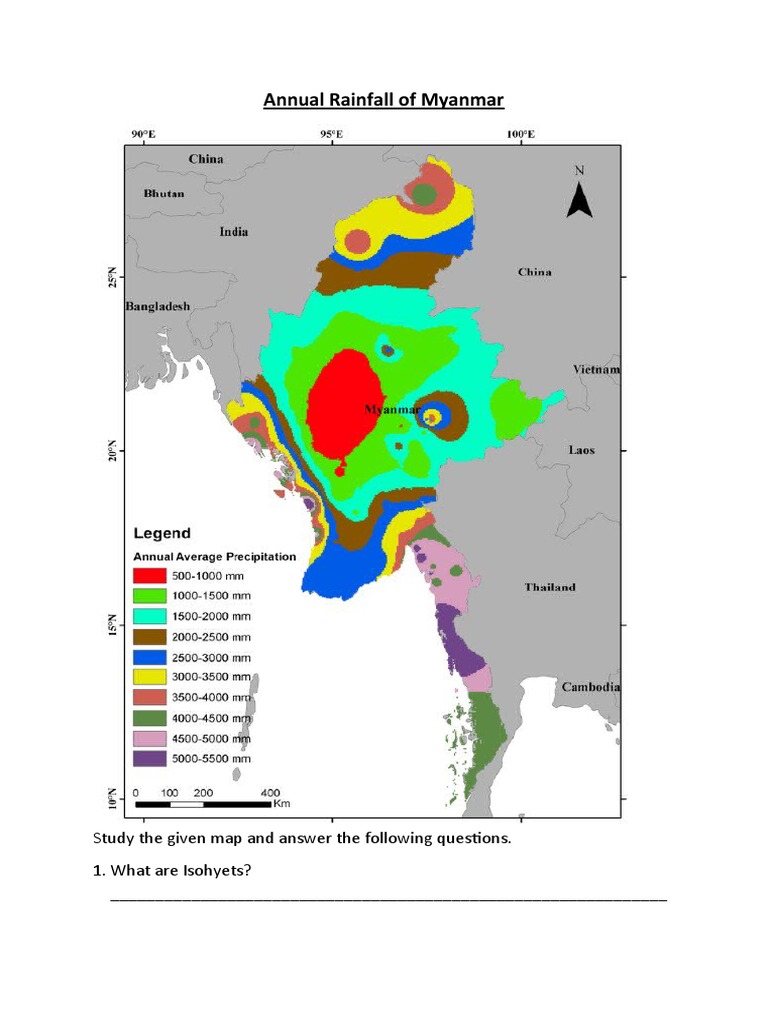 Mapping Monsoon Moisture: An Analysis of Annual Rainfall Patterns in ...