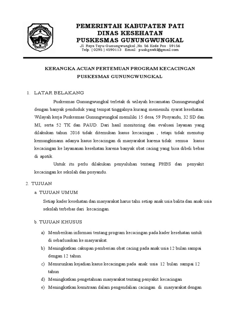 Kak Kecacingan | PDF