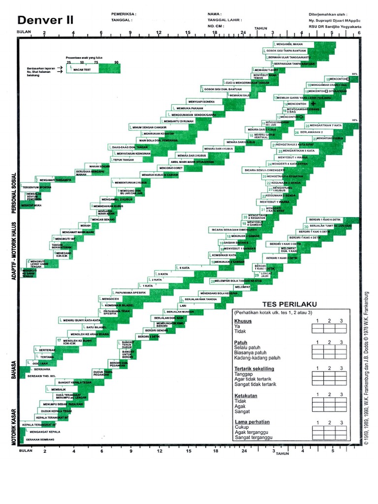 Format DDST Ii | PDF