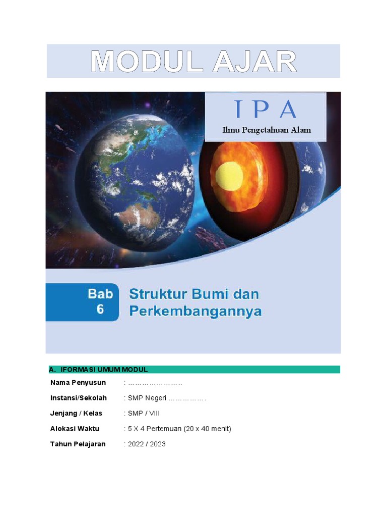 MODUL IPA | PDF