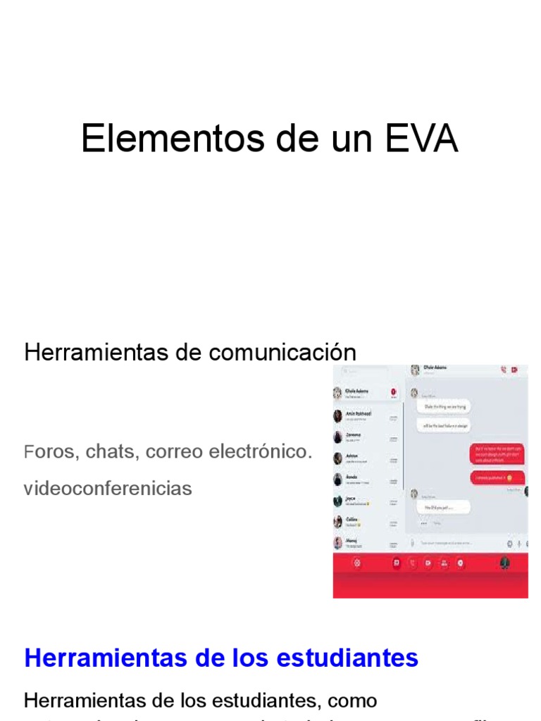Elementos de Un EVA | PDF