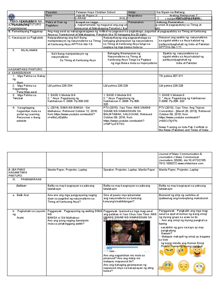 Dll-Ap 7 Week 4 | PDF