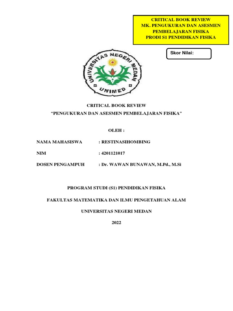 CBR Papf Restina Tiolenta Sihombing PSPF20B | PDF | Karier ...