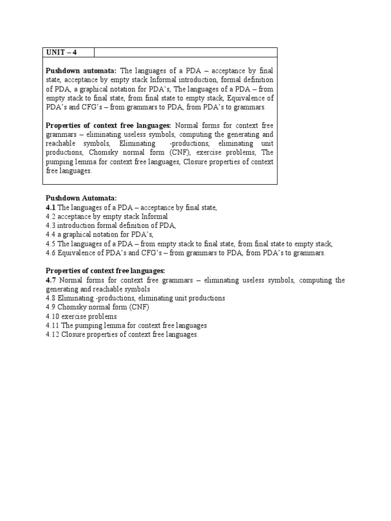At Module-4 | PDF | Formal Methods | Theoretical Computer Science