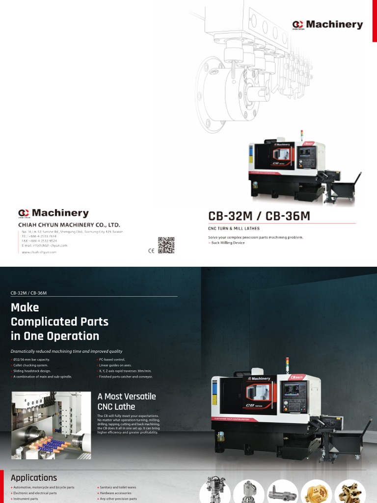 CB 32M - CB 36M | Download Free PDF | Manufactured Goods | Machines
