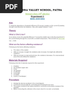 Science LAB MANUAL Class 10 | PDF | Ph | Chemical Reactions