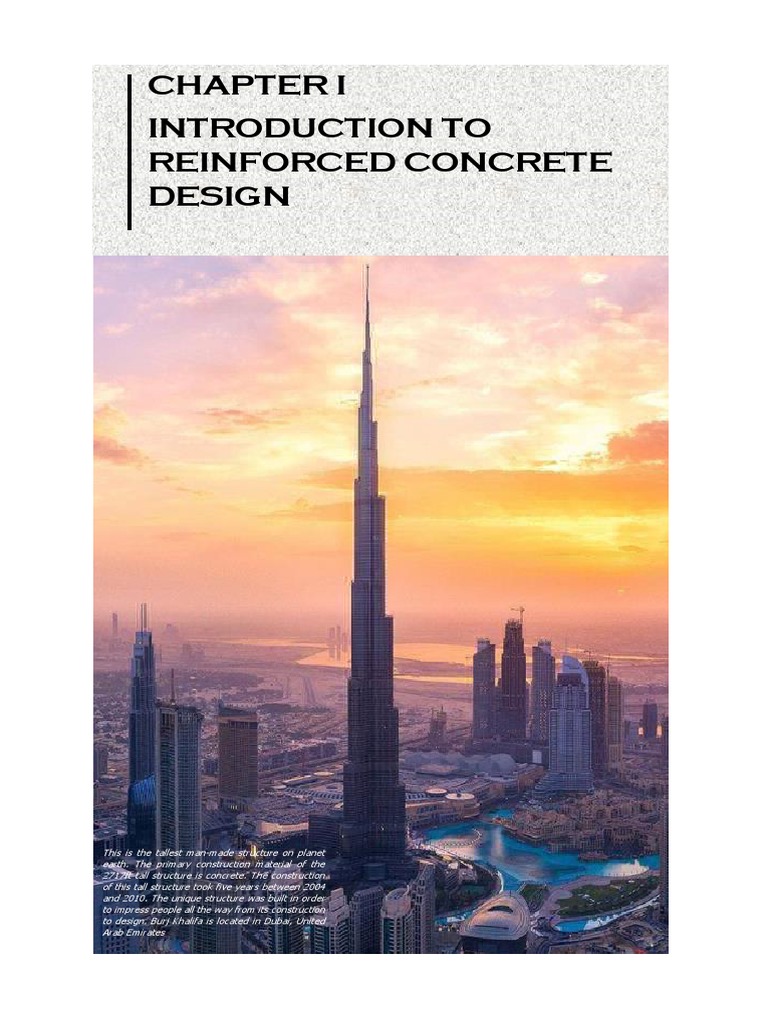 Chapter 1 Part 1 | PDF | Concrete | Strength Of Materials