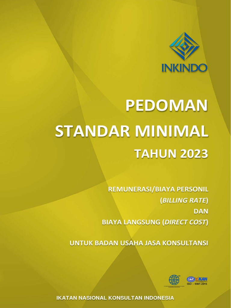 Pedoman Remunerasi Inkindo 2023 | PDF