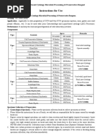 ThinPrep Pap Test PreservCyt Solution Guide | PDF | Microbiology ...